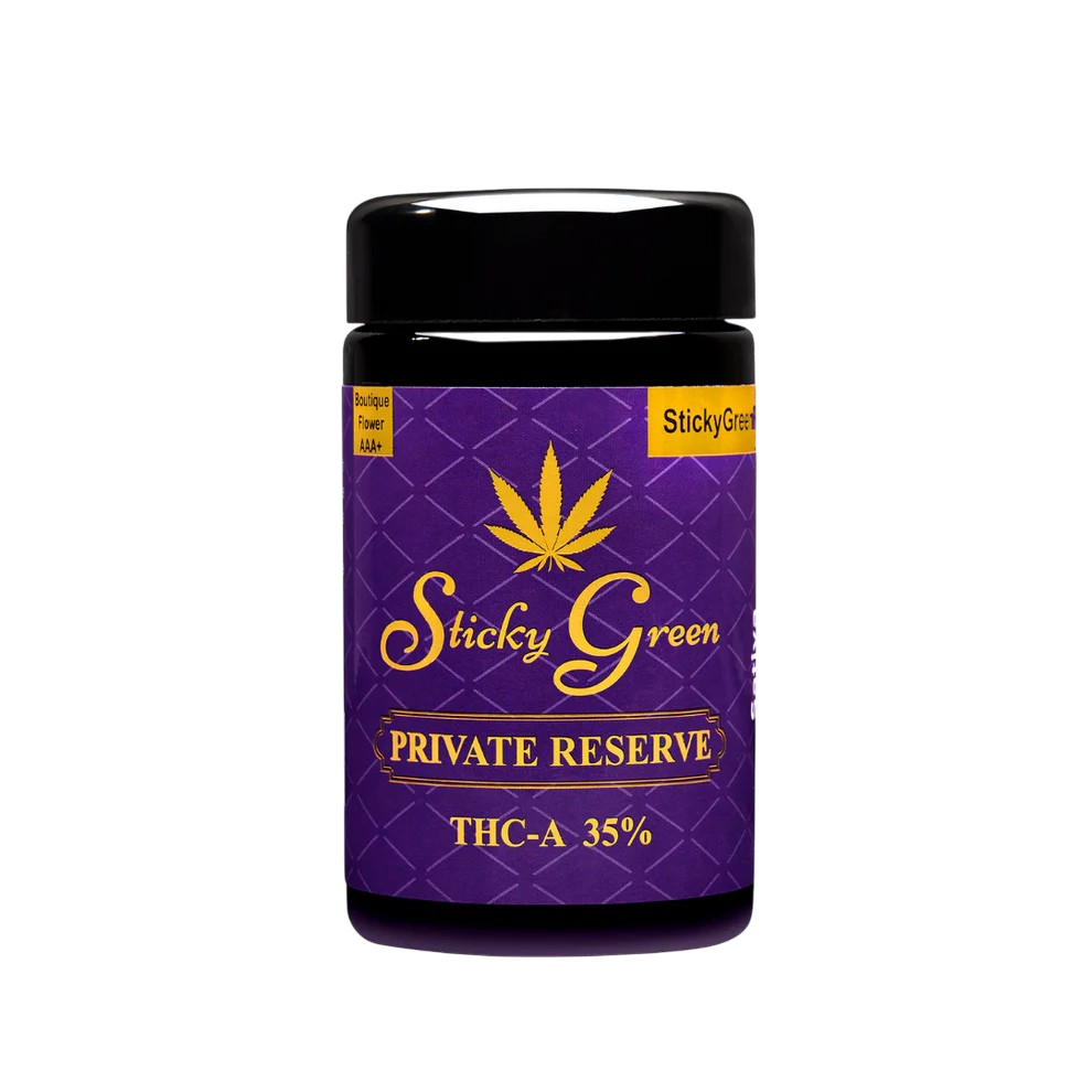 Sticky Green | Private Reserve Flower 3.5 g (35+%) – Clear Lake ...